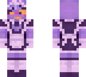 jax - the amazing digital circus (maid outfit) (64x) | Minecraft Skin