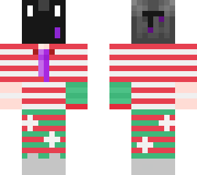 Masked boy, Christmas | Minecraft Skin