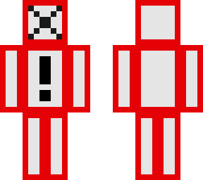 Red outline | Minecraft Skin