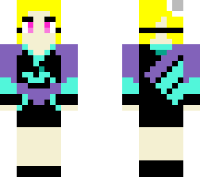 yellow octoling | Minecraft Skin