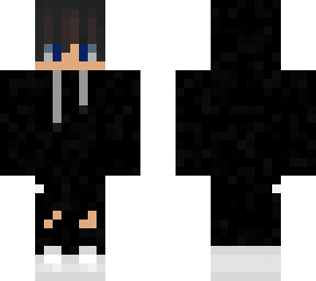 black hoodie | Minecraft Skin