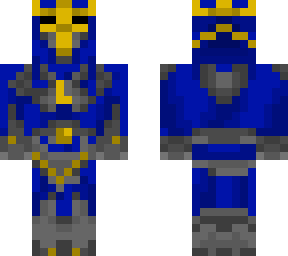 blue knight | Minecraft Skin