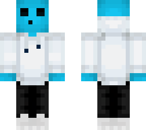 Blue slime Hoodie | Minecraft Skin