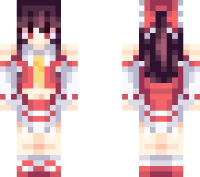 reimu hakurei ~ touhou , lost world . . . | Minecraft Skin