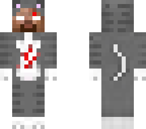Wounded steve cat | Minecraft Skin