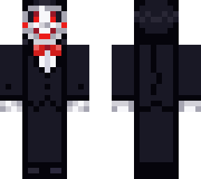 Billy the Puppet (Saw) | Minecraft Skin