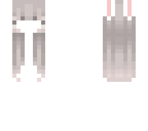 Bunny ears and hair | Minecraft Skin