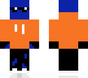 Cool Blue Guy | Minecraft Skin