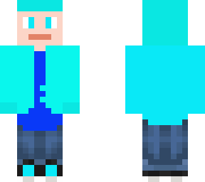 cyan guy | Minecraft Skin