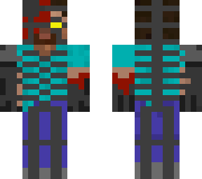 cyborg steve | Minecraft Skin