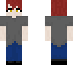 Flaming Red Pixie Cut | Minecraft Skin