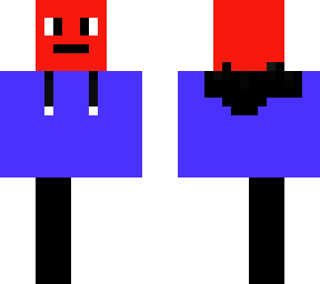 red hoodie dude | Minecraft Skin