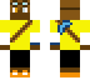 yellow zig | Minecraft Skin