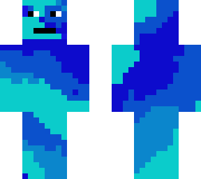 blue man | Minecraft Skins