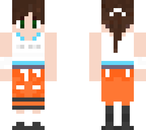 portal 2 portal chell | Minecraft Skins