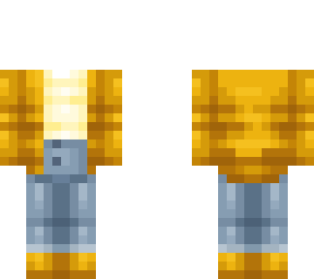 Cozy Cardigan Outfit Base 1.1 Yellow | Minecraft Skin