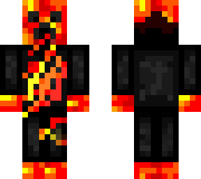 Lava creeper | Minecraft Skin