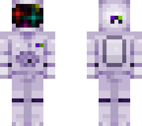 astronaut with space reflection | Minecraft Skin