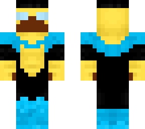 Black Invincible | Minecraft Skin