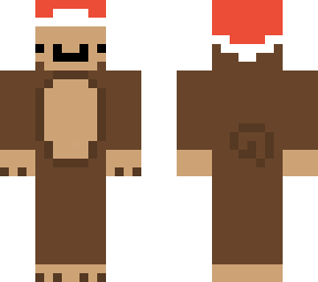 christmas monkey | Minecraft Skin