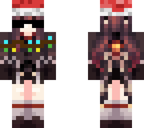 Hutao Christmas | Minecraft Skin