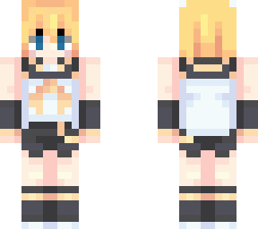 kagamine rin! | Minecraft Skin