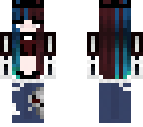 emo hair | Minecraft Skins