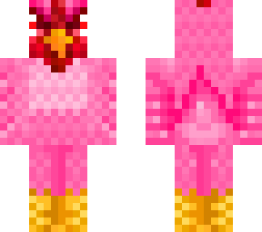 pink chicken | Minecraft Skin