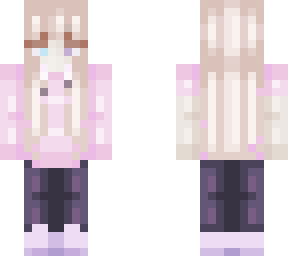 Pink e-girl | Minecraft Skin