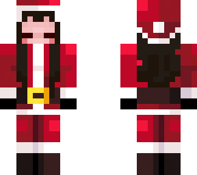 santa girl | Minecraft Skins