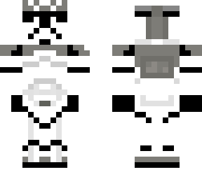 Wolf Pack (104th Battalion) Clone Trooper | Minecraft Skin