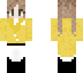 Yellow Dressage Rider | Minecraft Skin