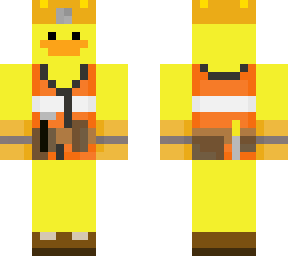 construction duck | Minecraft Skin