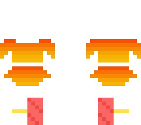 DONE! Fire dress base | Minecraft Skin