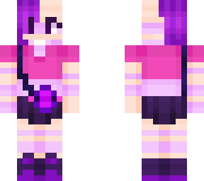 Emz brawl stars | Minecraft Skin