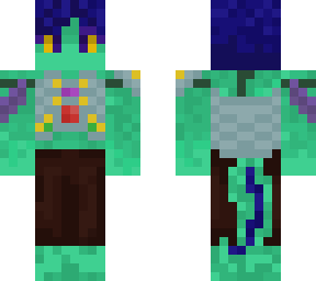 Merfolk Rookie Adventurer (Ddeb) | Minecraft Skin
