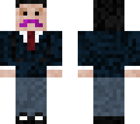pink mustache mumbo jumbo | Minecraft Skin