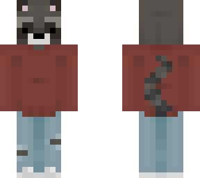 raccoon furry | Minecraft Skins