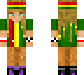 rasta man | Minecraft Skin