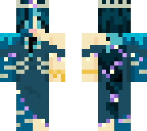 sculk queen 2 | Minecraft Skin