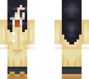 Tomoko kuroki (school uniform) | Minecraft Skin
