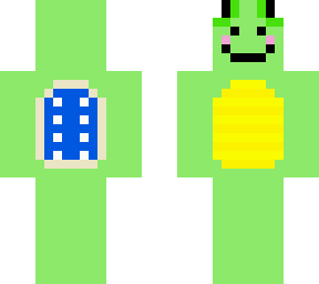 cute little frog/turtle skin | Minecraft Skin
