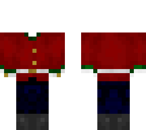 Zulu war British soldier template | Minecraft Skin