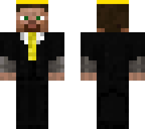 steve in a suit | Minecraft Skins
