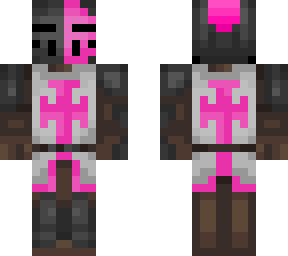 pink knight | Minecraft Skins