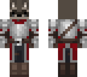 Raccoon Knight | Minecraft Skin