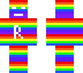 Rainbow Guy | Minecraft Skin