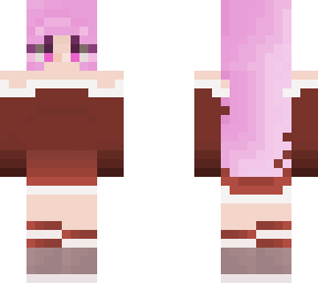 candy canes and cherries | Minecraft Skin