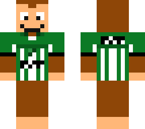 JORGE EL CURIOSO CON LA CAMISETA DEL VERDE RETRO 2001 | Minecraft Skin