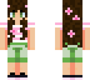 pink petals floran :) | Minecraft Skin